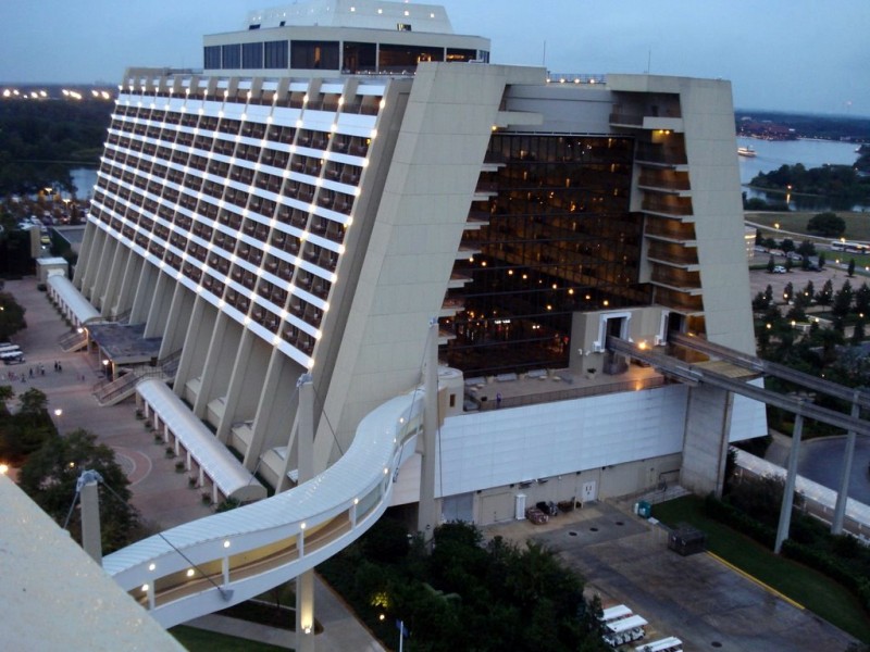 History of the Contemporary Resort Rooms | Disney Hotels Fan